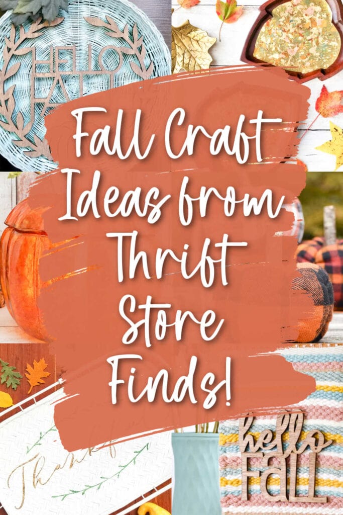 Let's Go Autumnal Thrifting for These Upcycled Fall Craft Ideas