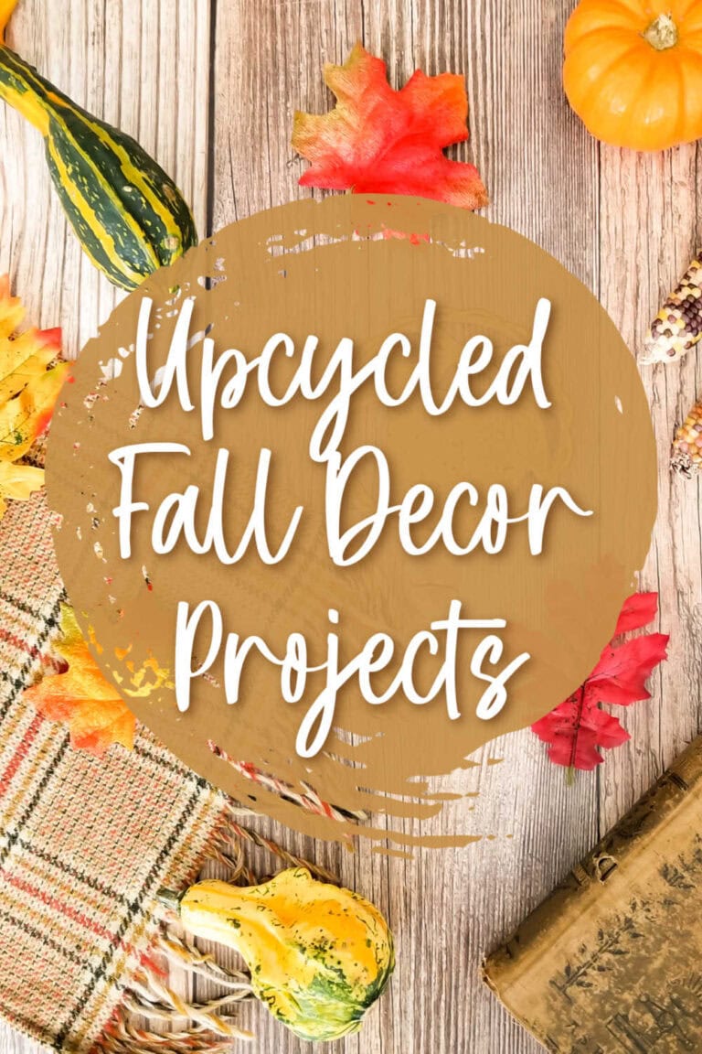 Easy and Upcycled Fall Home Decor from Thrift Store Finds