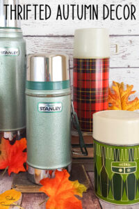 Repurposed Autumn Decor Ideas from Thrift Stores and Yard Sales