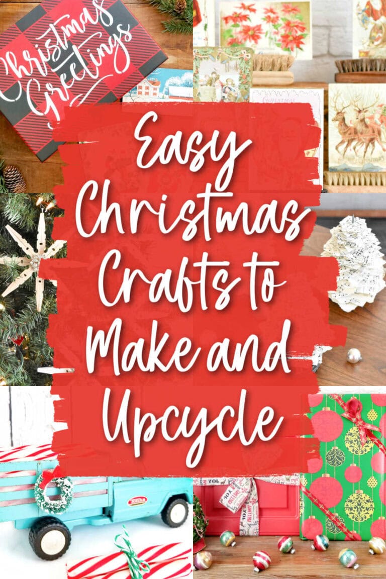 Easy Christmas Crafts to Make and Upcycle this Holiday Season