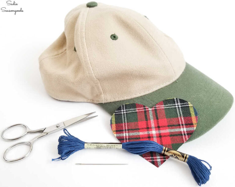 How to Make a Fabric Patch from a Flannel Shirt