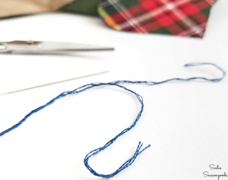 How to Make a Fabric Patch from a Flannel Shirt