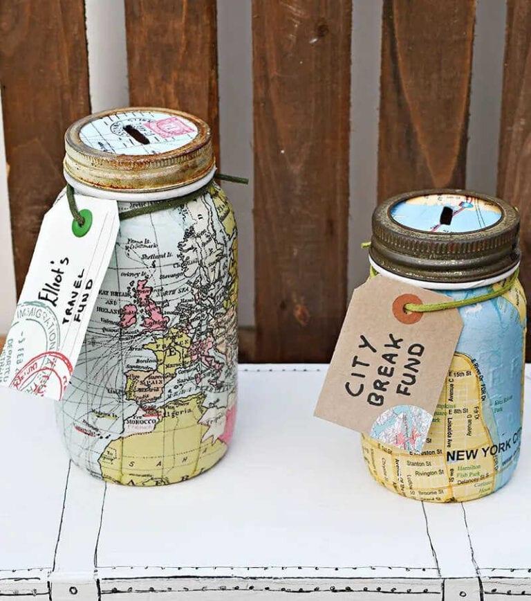 Mason Jar Crafts that Anyone Can Make with New or Antique Jars