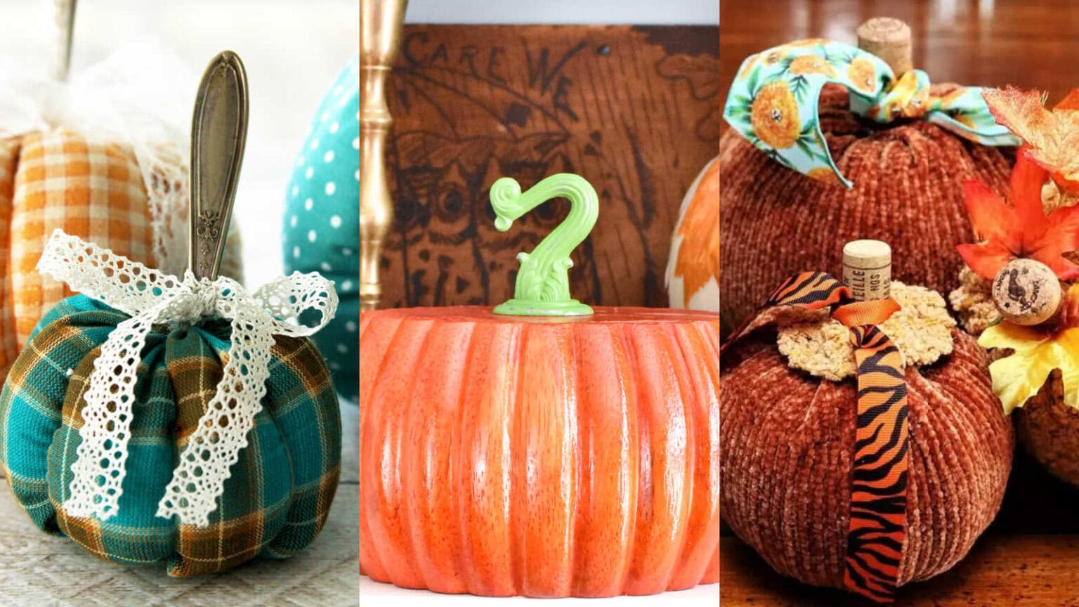 Unique and Upcycled Ideas for Pumpkin Stems on DIY Pumpkins